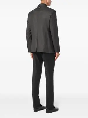 BILLIONAIRE Single-breasted Blazer - Black