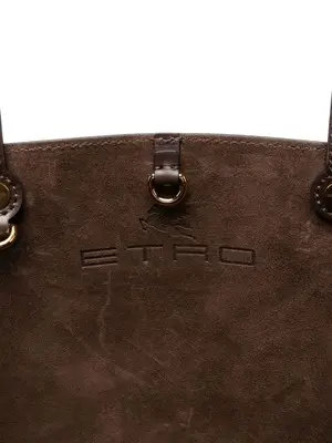 Etro Paisley-print Shoulder Bag - Brown