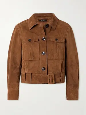 TOM FORD Belted Suede Jacket