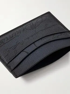 Berluti Bambou Scritto Venezia Softy Leather Cardholder