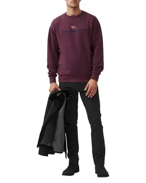 Rodd & Gunn Logo Sweatshirt - Garnet