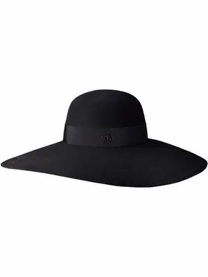 MAISON MICHEL Blanche Fur Felt Hat - Black
