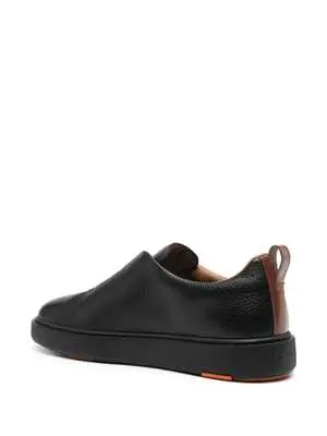 Santoni Leather Sneakers