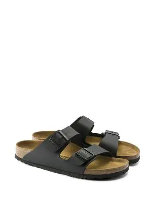 BIRKENSTOCK Arizona Double Buckle Sandals - Black