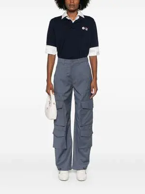 GOLDEN GOOSE Virgin Wool Cargo Pants - Blue
