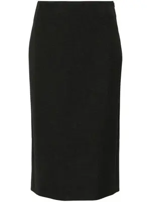 Peserico A-line Midi Skirt - Grey