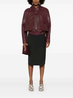 Peserico A-line Midi Skirt - Grey