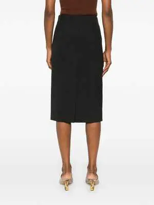 Peserico A-line Midi Skirt - Grey