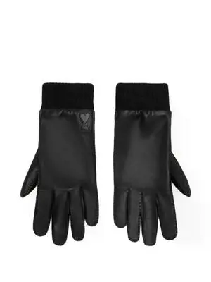 Ami De Coeur Leather Gloves