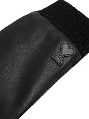 Ami De Coeur Leather Gloves