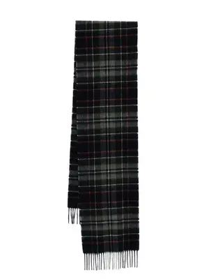 Barbour Check Tartan Scarf - Blue