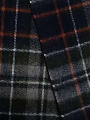 Barbour Check Tartan Scarf - Blue