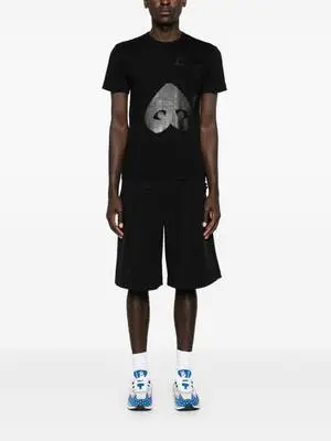 Play Comme Des Garcon Logo-print Cotton T-shirt