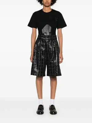 Play Comme Des Garcon Logo-print Cotton T-shirt