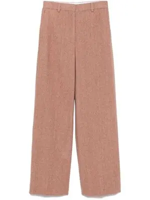 Stella McCartney Mélange-effect Trousers