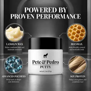 PETE & PEDRO Hair Putty 2 Oz - None