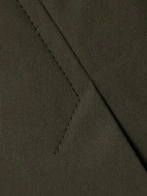 Sasuphi Cotton-gabardine Midi Skirt