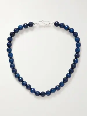 LIÉ STUDIO LIÉ STUDIO The Mary Necklace Blue