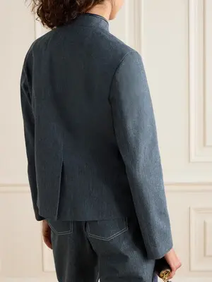 Loro Piana Mini Spagna Denim Jacket - Blue