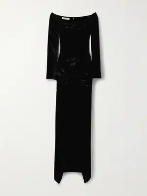 Alessandra Rich Draped Evening Dresses