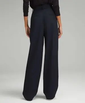 Lululemon Pleat-front High-rise Trousers Regular
