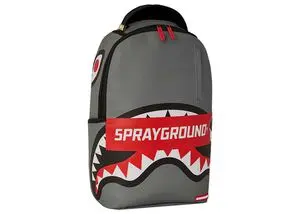 SPRAYGROUND Core Dlxsv Backpack - Grey/red