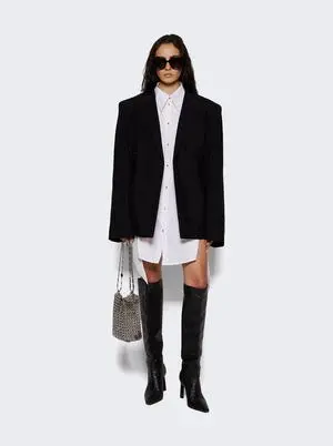 MUGLER Shirt Dress With Chain Detail