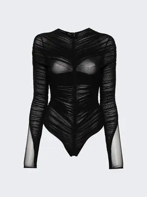 Mugler Sheer Bodysuits