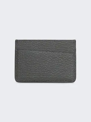 MAISON MARGIELA Card Holder Slim 3 Cc Caillou - Grey