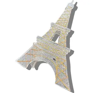 SOLAR ECLIPSE Eiffel Tower Claw Clip