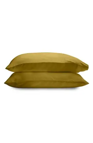 ETTITUDE Luxe Sateen+ Pillowcase Set - Brass