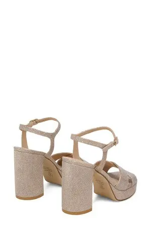 STUART WEITZMAN Dayna Platform Sandal - Poudre