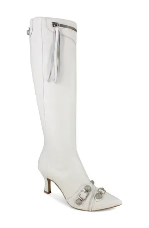 ZIGI Ivara Knee High Boots - Off White