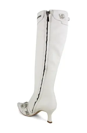 ZIGI Ivara Knee High Boots - Off White