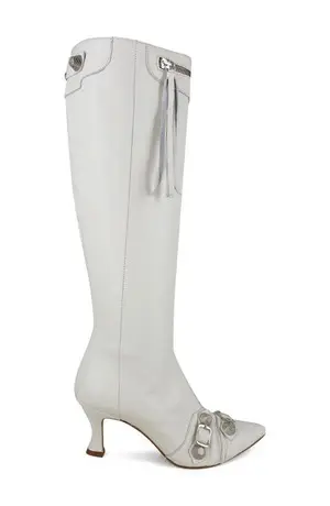 ZIGI Ivara Knee High Boots - Off White
