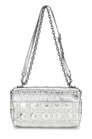 Dior Metallic Cannage Caro Bag