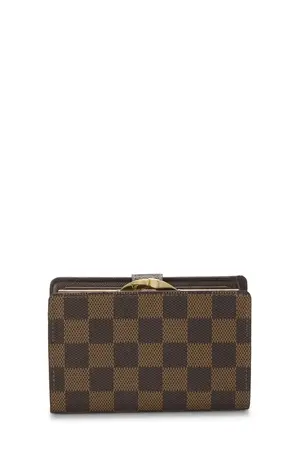LOUIS VUITTON Damier Ebene Viennois Wallet