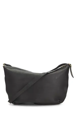 Gucci Leather Logo Printed Hobo Bag