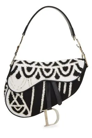 Dior Embellished Saddle Bag
