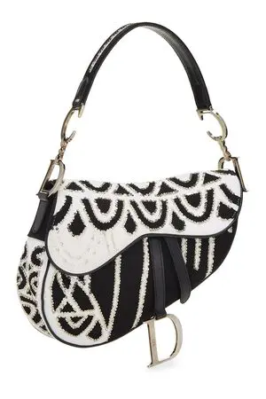 Dior Embellished Saddle Bag