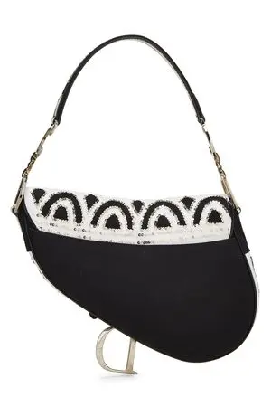 Dior Embellished Saddle Bag