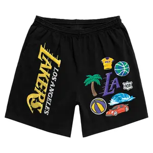 MARKET X Nba Lakers Fleece Sweatshorts - Black