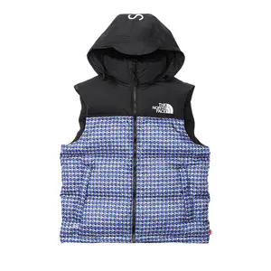 Supreme X The North Face Studded Nuptse Vest - Blue