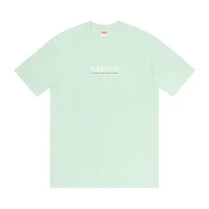 Supreme Five Boroughs Tee 'pale Aqua - Blue