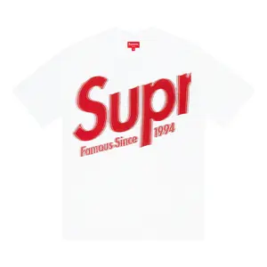Supreme Intarsia Spellout Short-sleeve Top - White