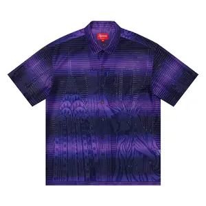 Supreme Liberty Lace Short-sleeve Shirt - Purple