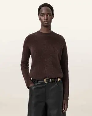 ALLSAINTS Rebel Cashmere Sweater - Red
