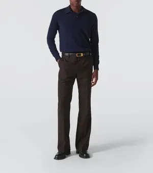 Rubinacci Cashmere Polo Shirt