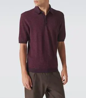 Missoni Zigzag Wool-blend Polo Shirt