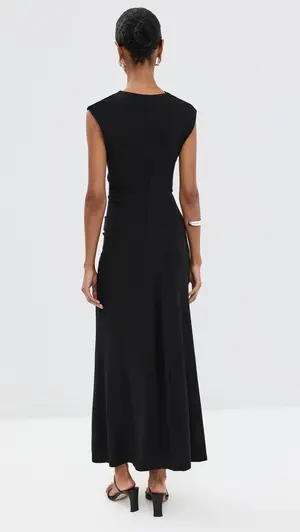 Simkhai Acacia Midi Dress - Black